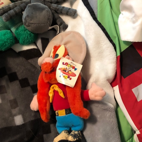 Warner Bros. | Toys | Warner Bros Red And Blue Plush Toy Stuffed Animal ...